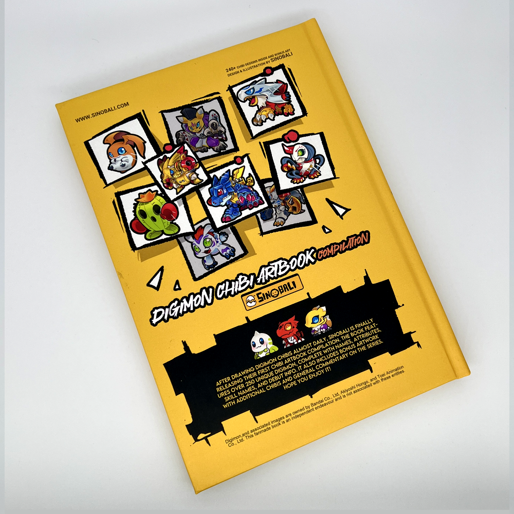 Sinobali's Digimon Chibi Art Book Compilation 1.0 – sinobali