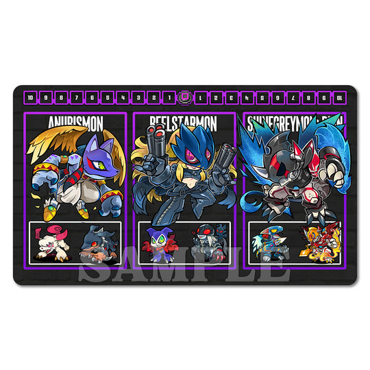 Panel Purple Color Series Playmat – sinobali