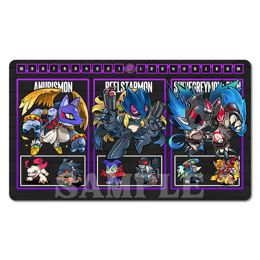 Panel Purple Color Series Playmat – sinobali