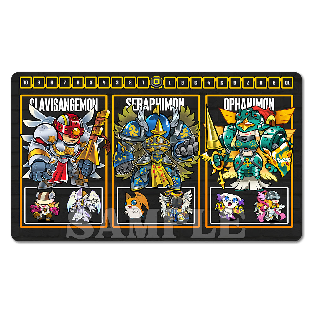 Panel Yellow Color Series Playmat – sinobali