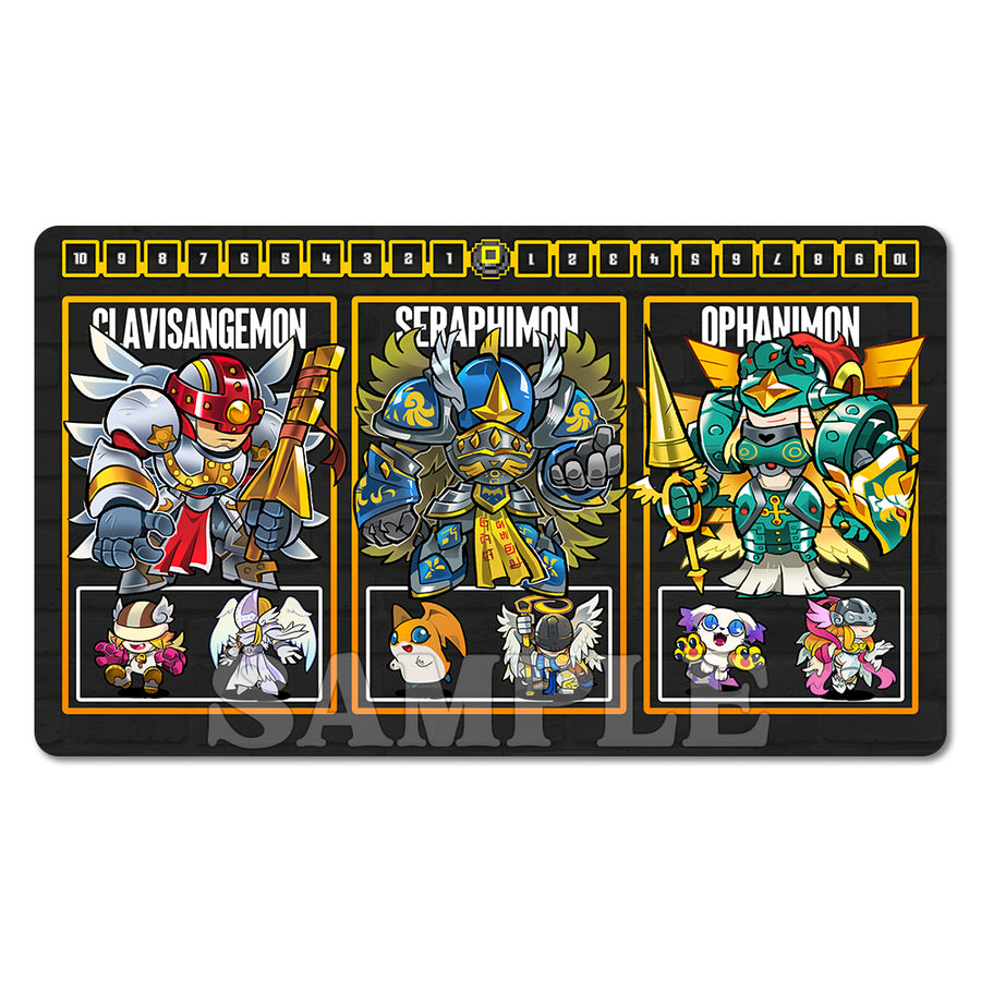 Panel Yellow Color Series Playmat – sinobali