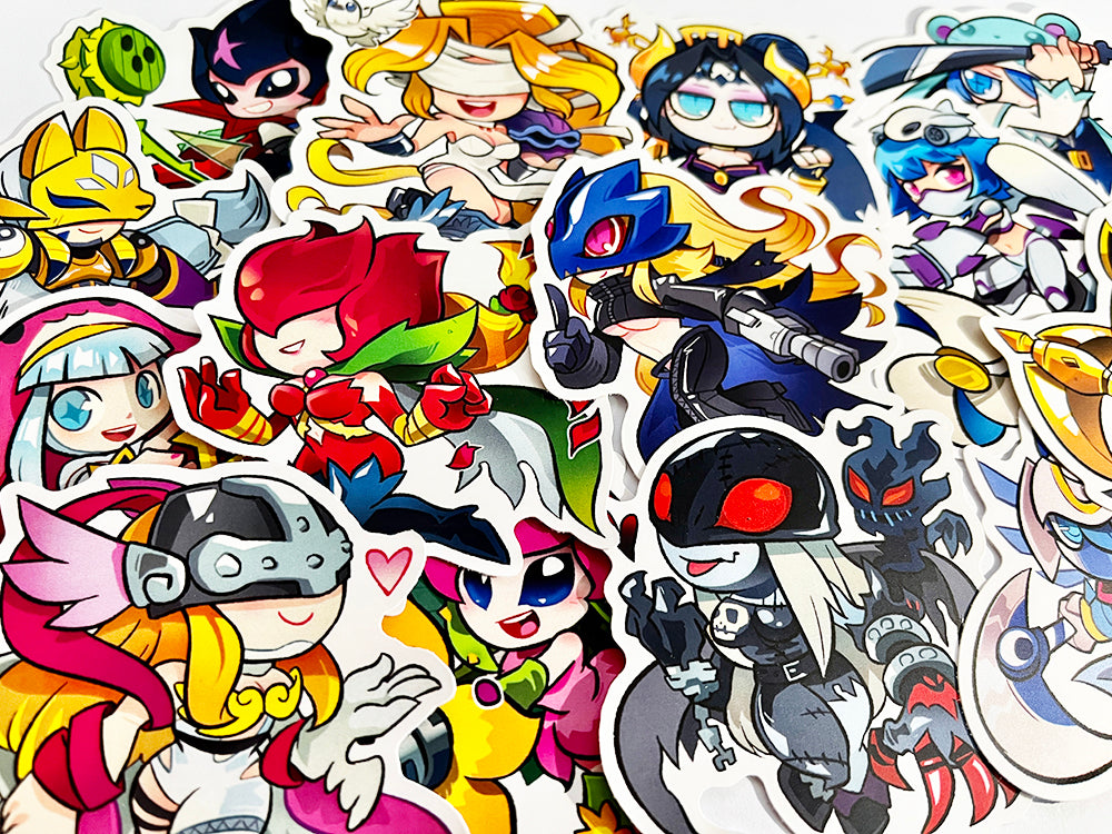 Digi Girls - Fan Made Sticker Set – sinobali
