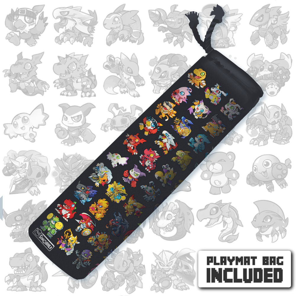 Digital World 1 Dark Version Playmat – sinobali