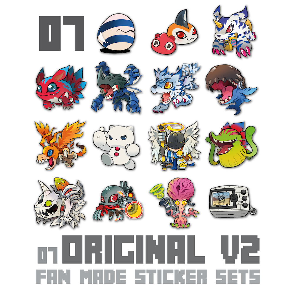 Original V2 - Fan Made Sticker Set – sinobali